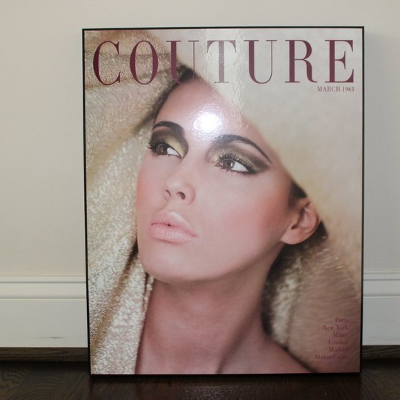 Wall Decor | 4 Vintage Couture Magazine Cover Wall Hangings | Poshmark